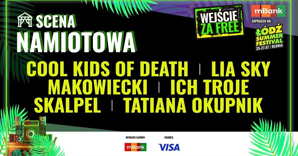 Druga scena Łódź Summer Festivalu – muzyczne emocje pod namiotem ...