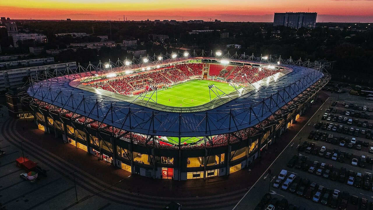 City stadium Al. Piłsudskiego: Turystyczny Portal Łodzi