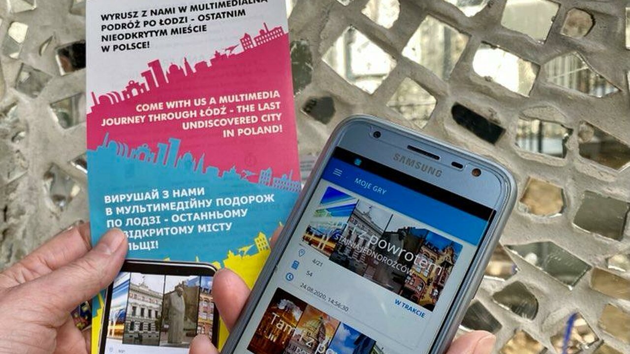 'To and fro' mobile app: Turystyczny Portal Łodzi